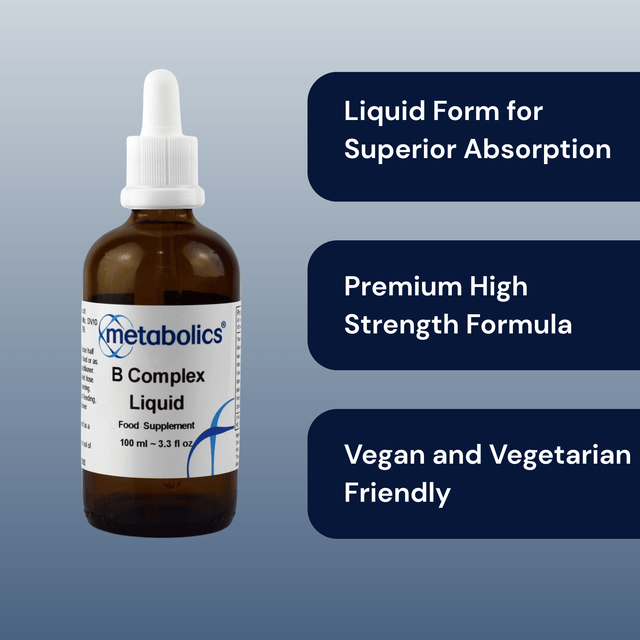 Fast-Absorbing, High-Strength B Complex Liquid | Metabolics