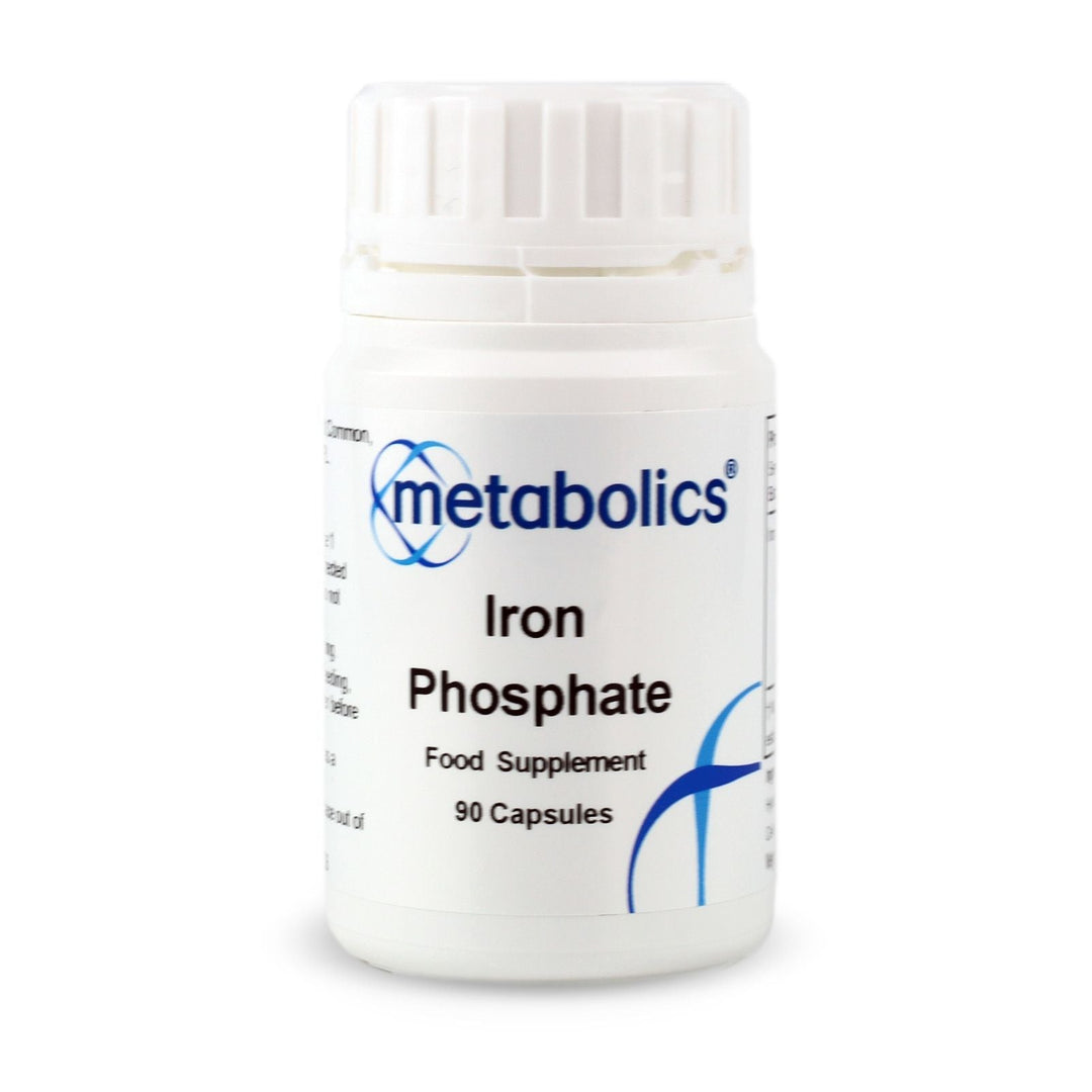Iron Phosphate 90 Capsules | Metabolics