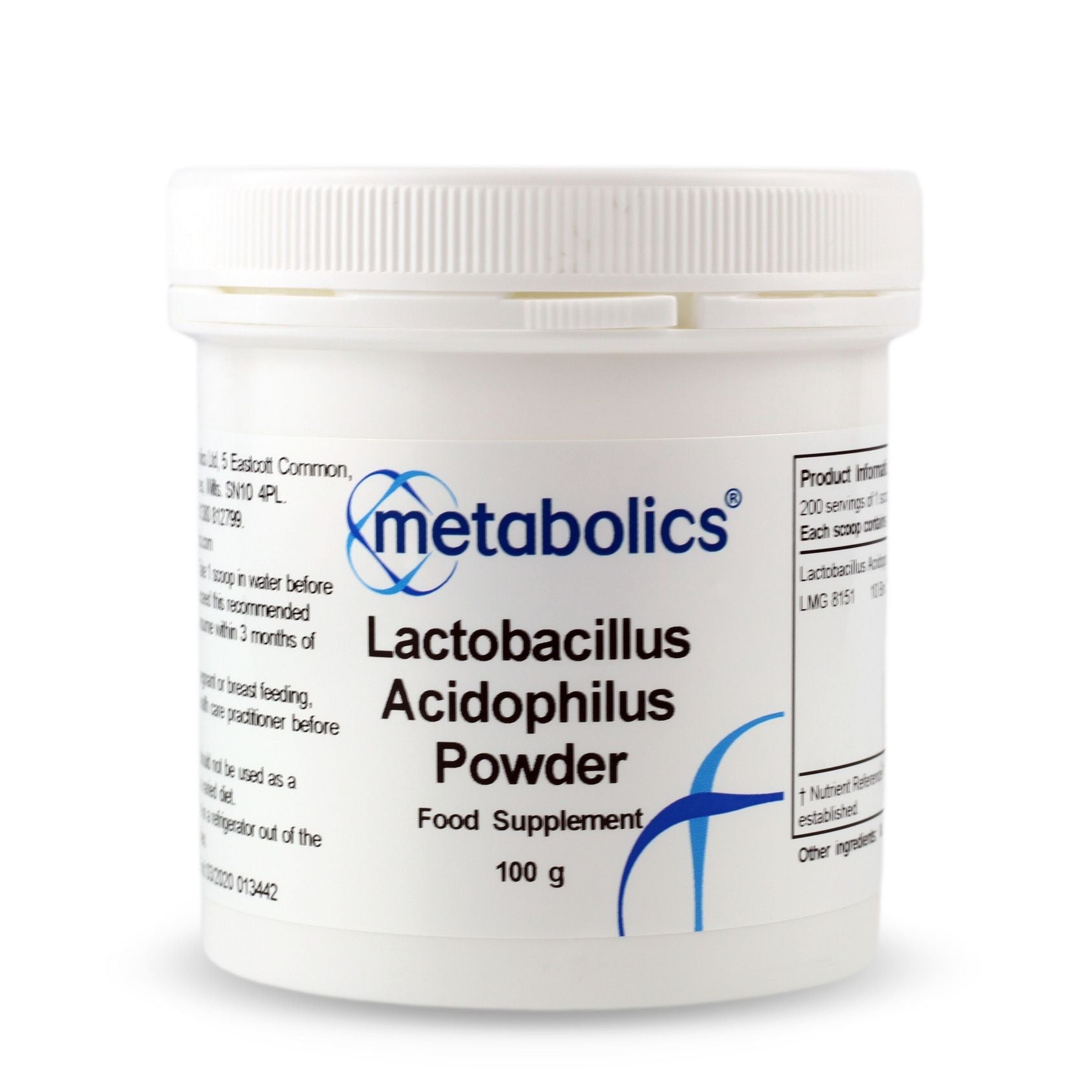 Lactobacillus Acidophilus Powder | Metabolics