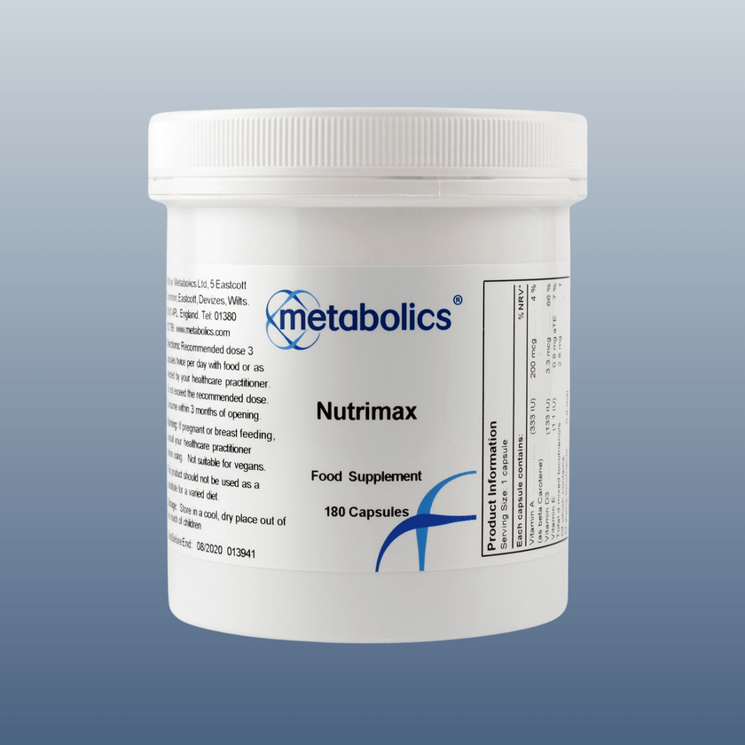 Nutrimax Multivitamin Supplement| Metabolics