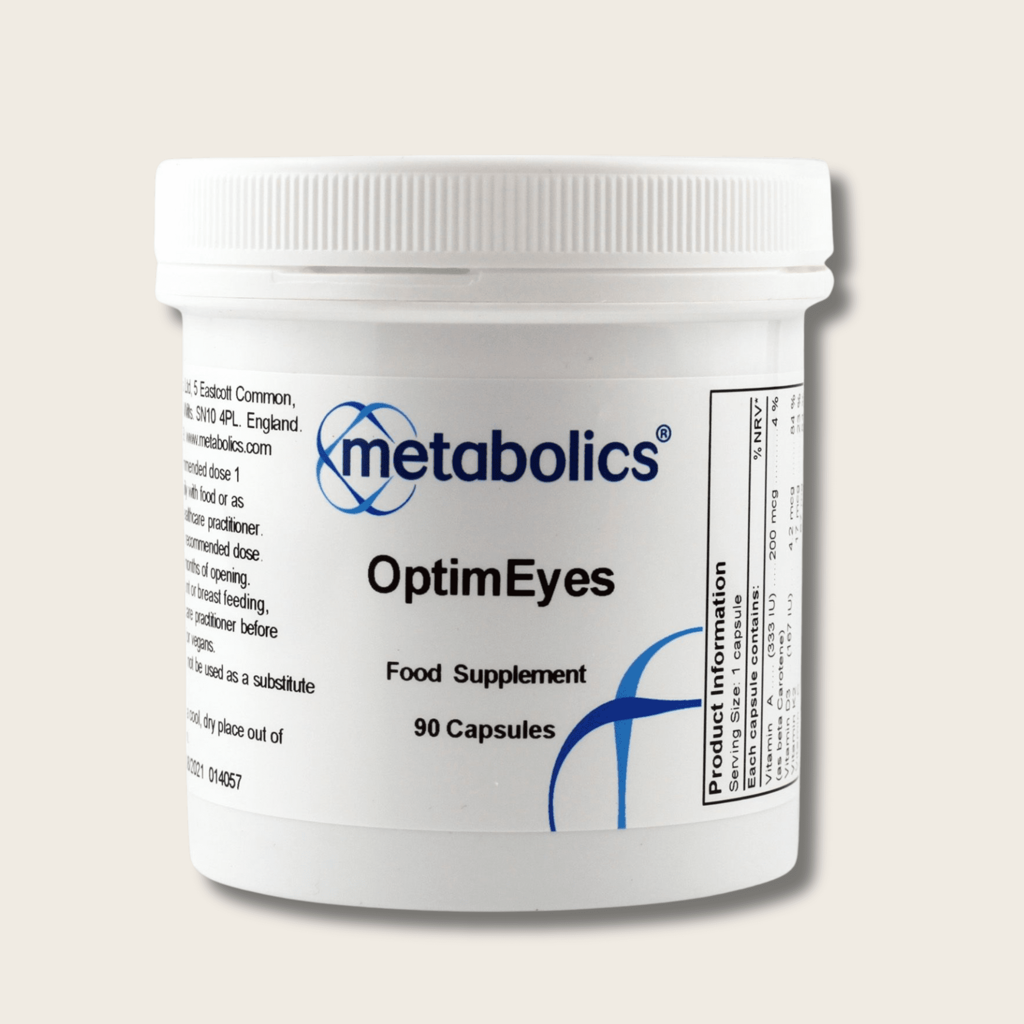 OptimEyes Pot of 90 | Metabolics