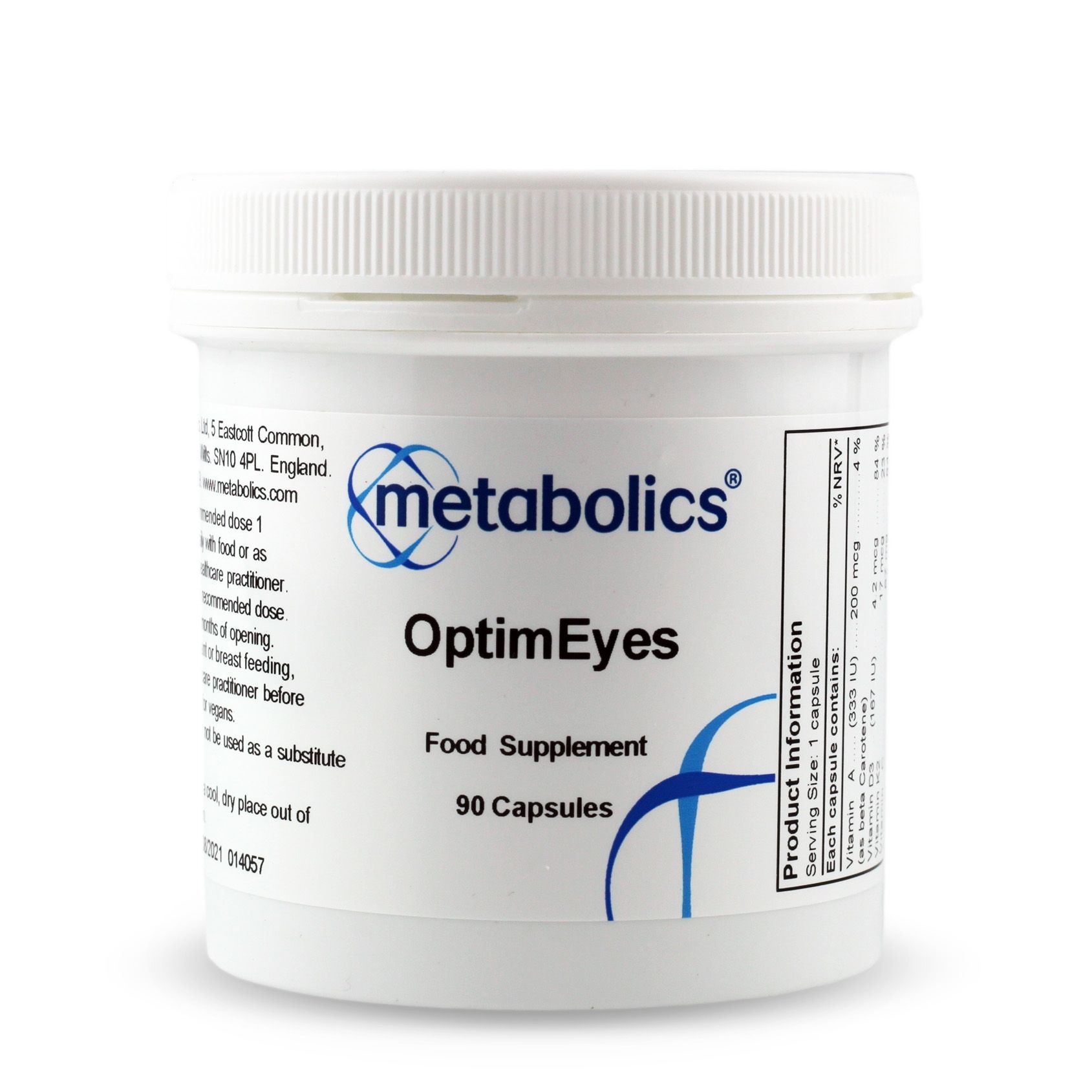 OptimEyes Pot of 90 | Metabolics