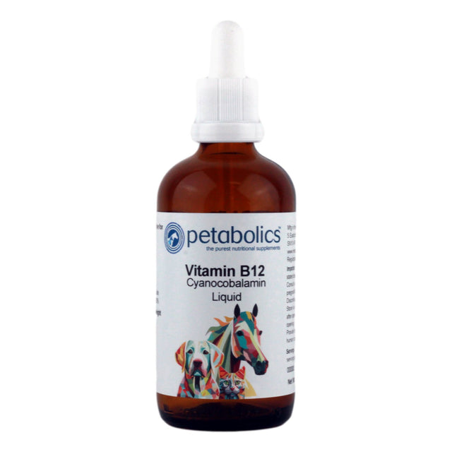 Vitamin B12 Liquid | Energy Supplement for Dogs | Petabolics – Metabolics