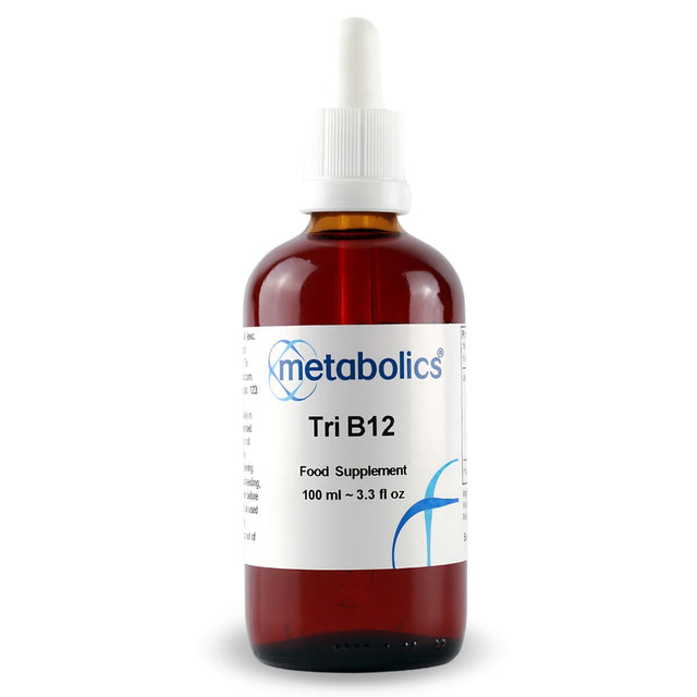 Tri B12 Liquid | Liquid Vitamin B12 | Metabolics